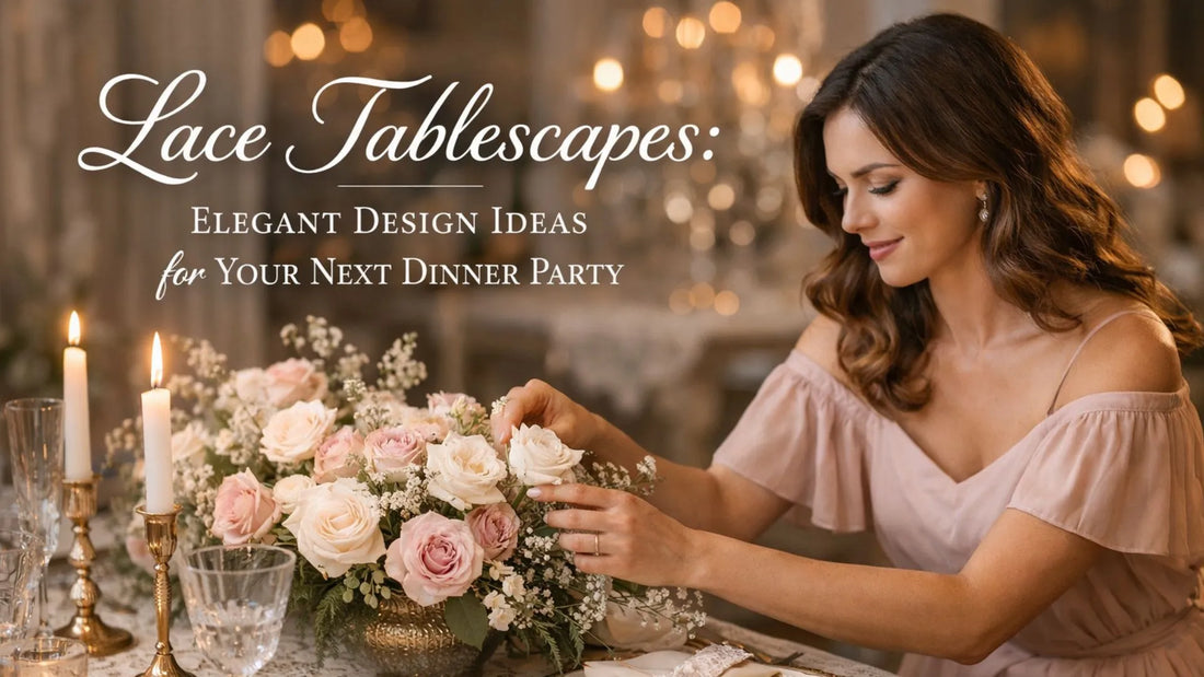 Lace Tablescapes: Elegant Design Ideas for Your Next Dinner Party ...
