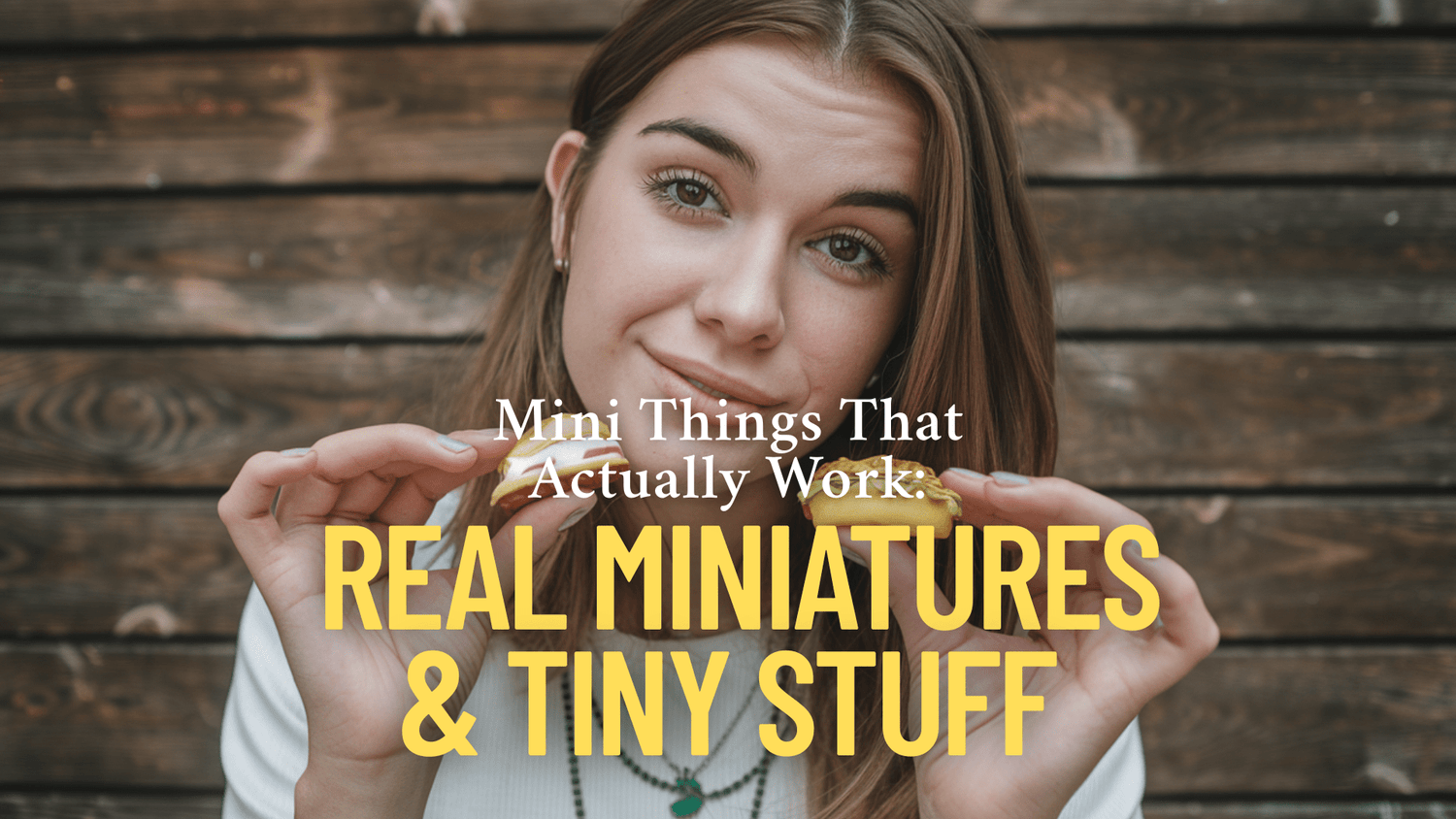 Mini Things That Actually Work: Real Miniatures & Tiny Stuff – Dazzleree