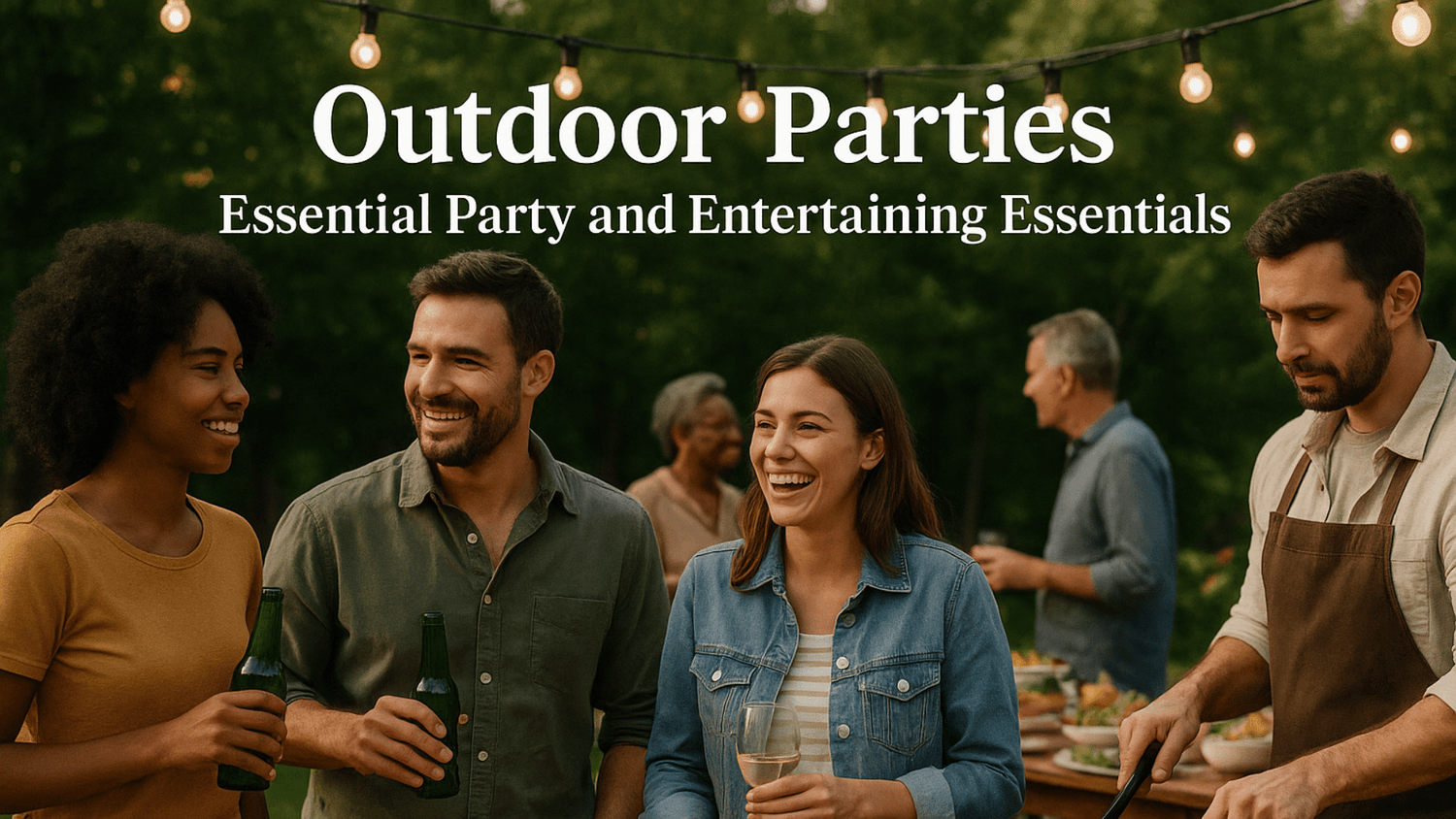 Outdoor Parties: Essential Party and Entertaining Essentials – Dazzleree